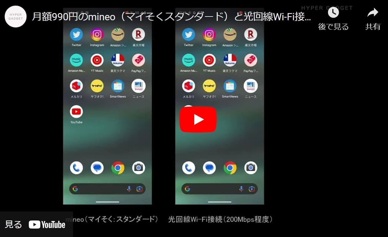 【使ってみた】mineoマイそく専用『24時間データ使い放題』の通信速度を時間別に実測。え、コレで『198円』なの？